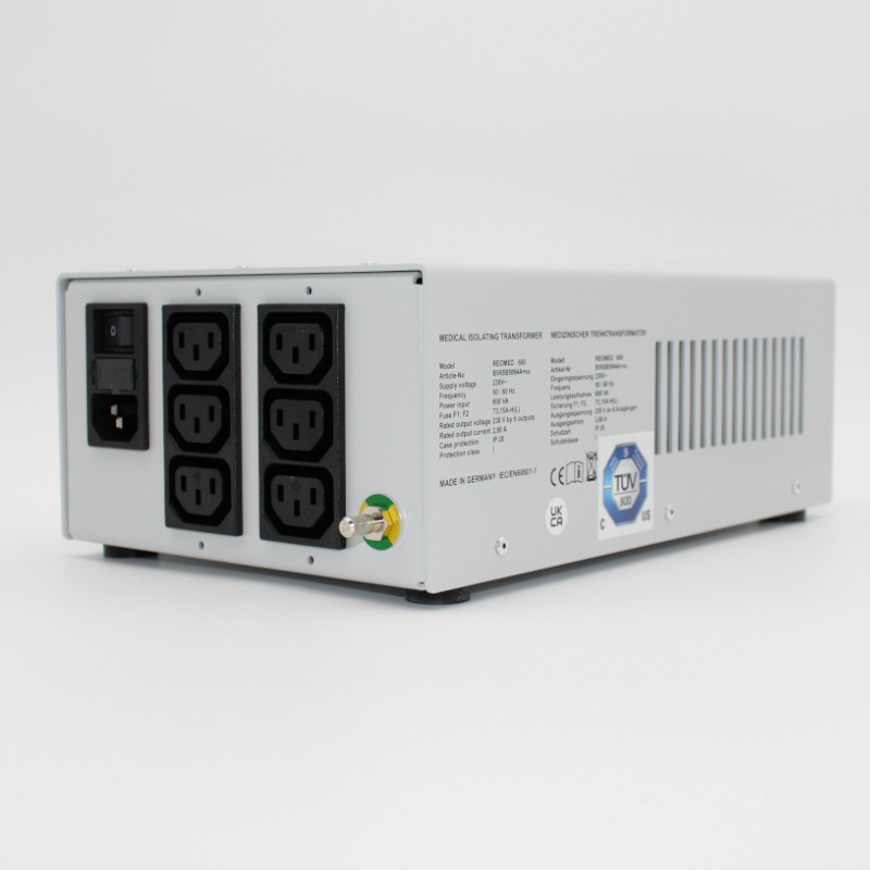 REOMED Trenntransformator 600VA - Werth Systems Homepage